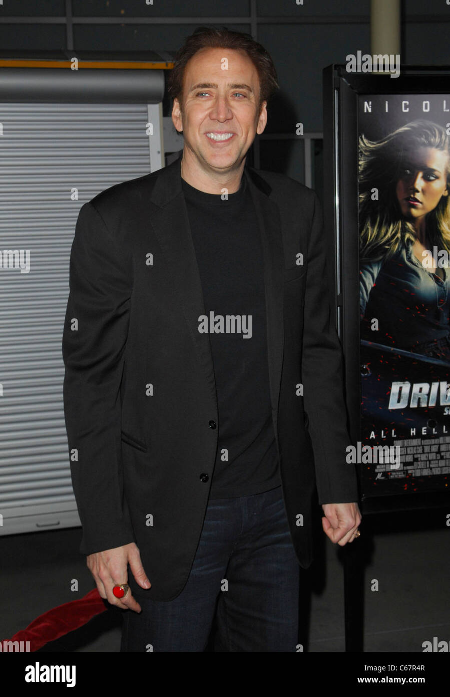 Nicolas Cage at arrivals for DRIVE ANGRY Premiere, ArcLight Hollywood ...
