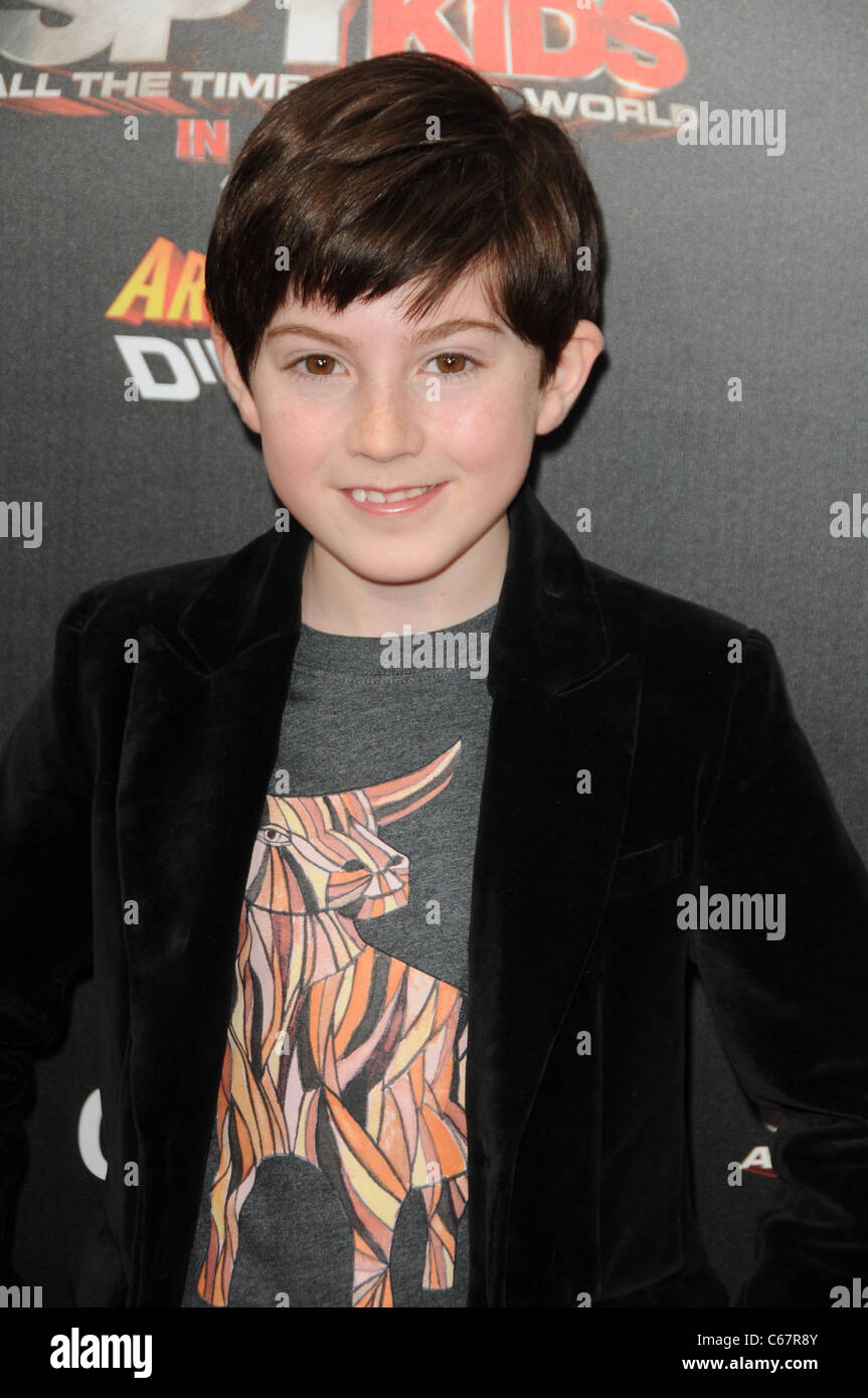 Mason Cook at arrivals for World Premiere of SPY KIDS: ALL THE TIME IN ...