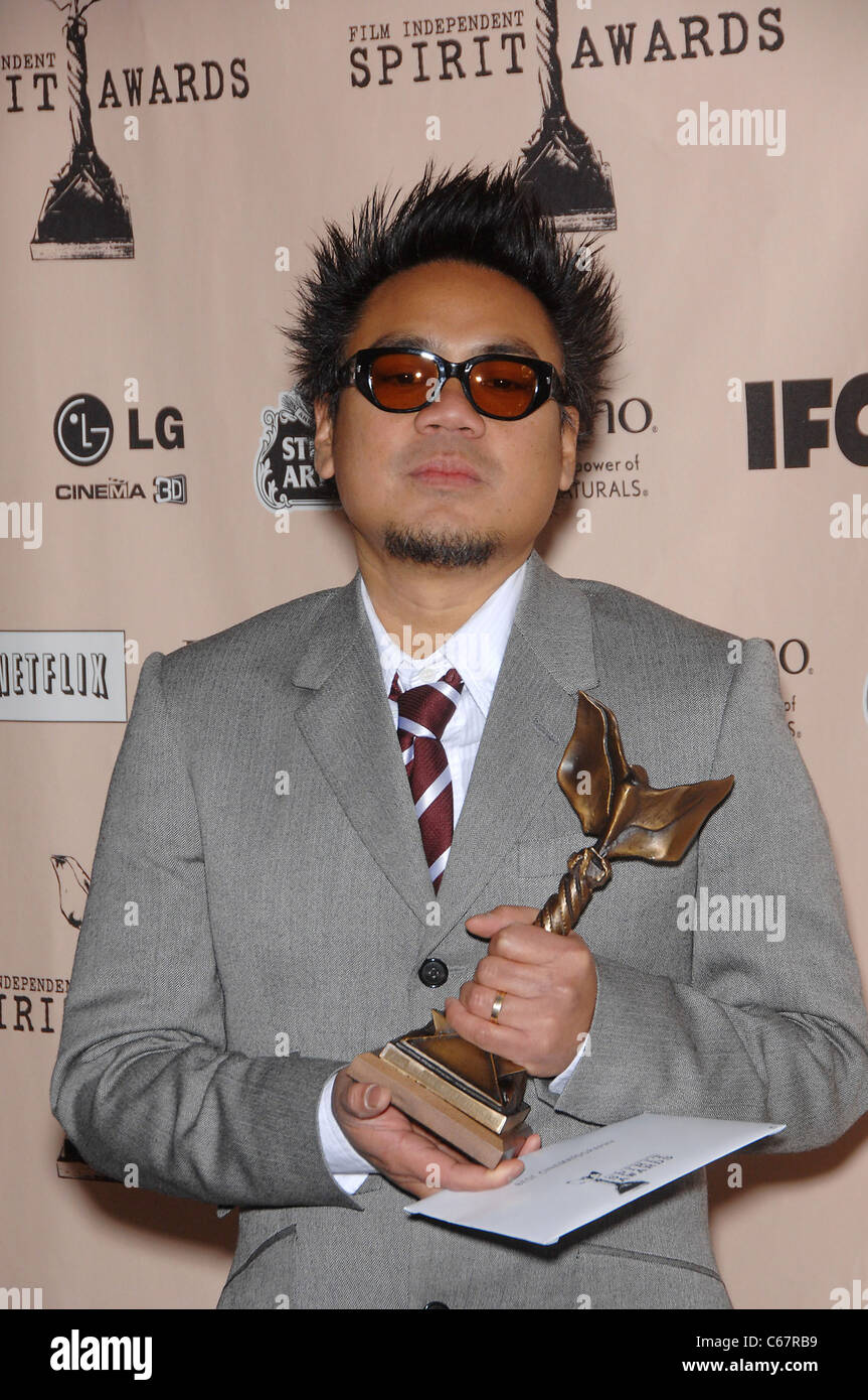 Matthew Libatique in the press room for 2011 Film Independent Spirit ...