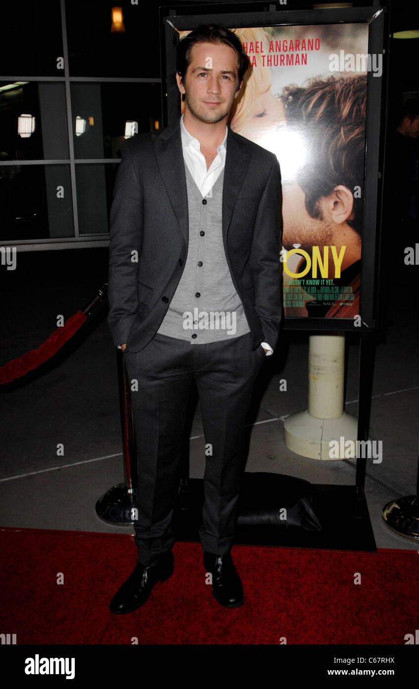 Michael Angarano at arrivals for CEREMONY Premiere, Arclight Hollywood ...