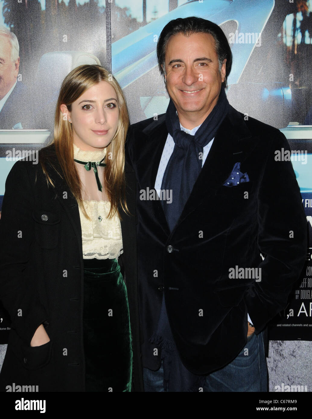Andy Garcia, Daughter at arrivals for HIS WAY Premiere, The Paramount ...