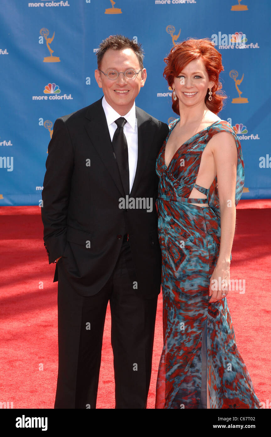 Michael Emerson, Carrie Preston at arrivals for Academy of Television ...