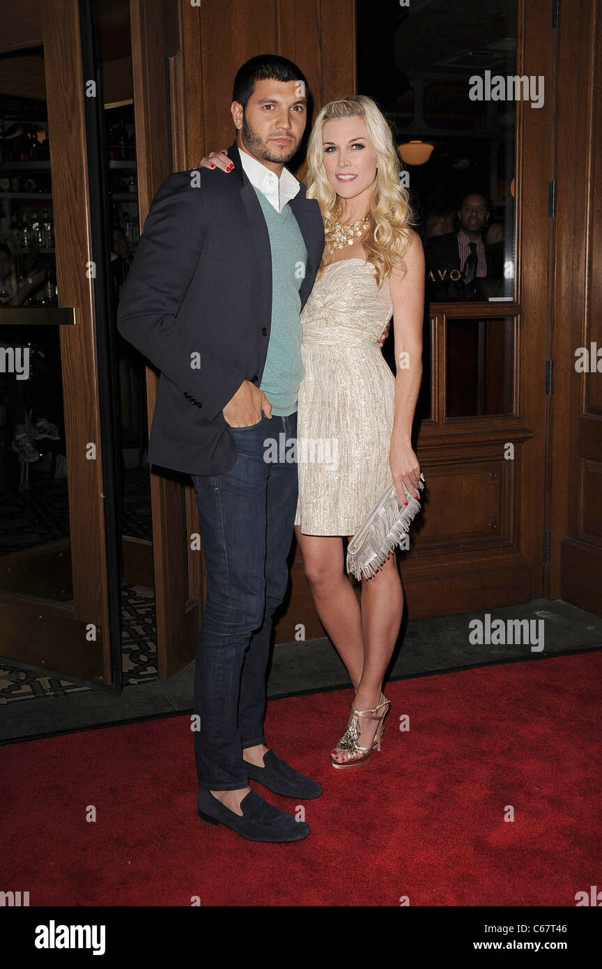 Brian Mazza, Tinsley Mortimer in attendance for John Frieda Precision ...