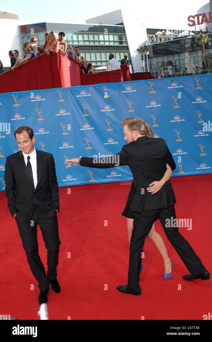 Will Arnett, Liza Powell, Conan O'Brien at arrivals for Academy of ...