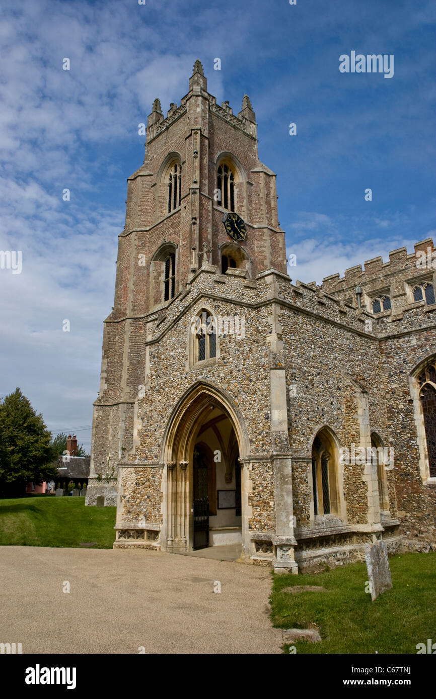 St Mary's Church, Stoke-by-Nayland, Suffolk, England Stock Photo - Alamy