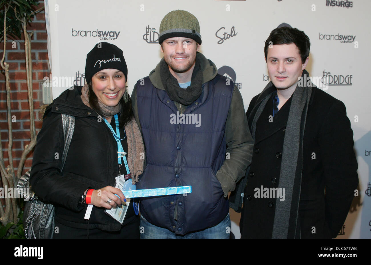 Tamar Simon, John David Whalen, Guest in attendance for INSURGE ...