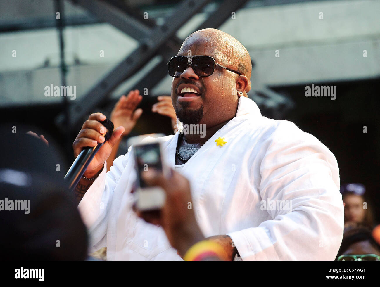 Cee Lo Green in attendance for NBC TODAY Show Concert Series with Cee ...