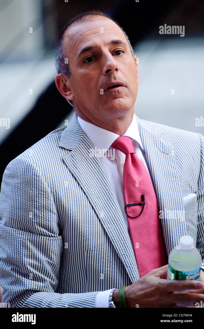Matt lauer hi-res stock photography and images - Alamy