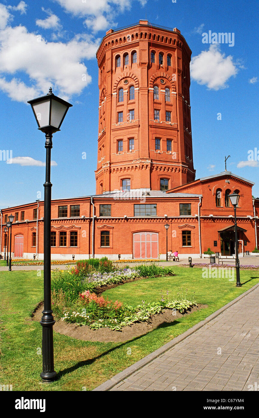 Russia. St. Petersburg. Water channel. Water Tower Stock Photo - Alamy