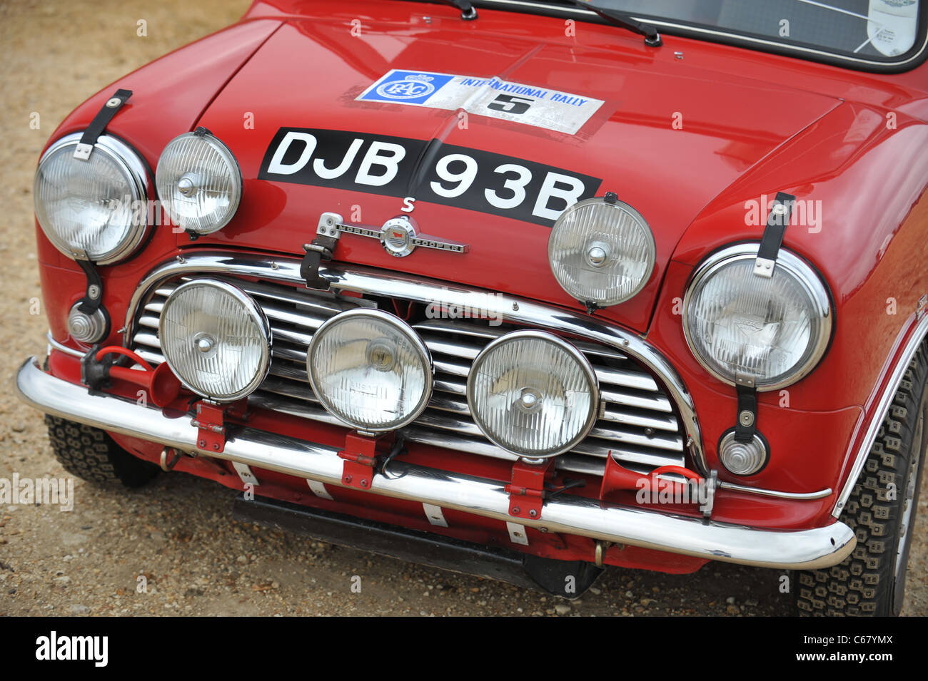 1966 mini cooper rally car hi-res stock photography and images - Alamy