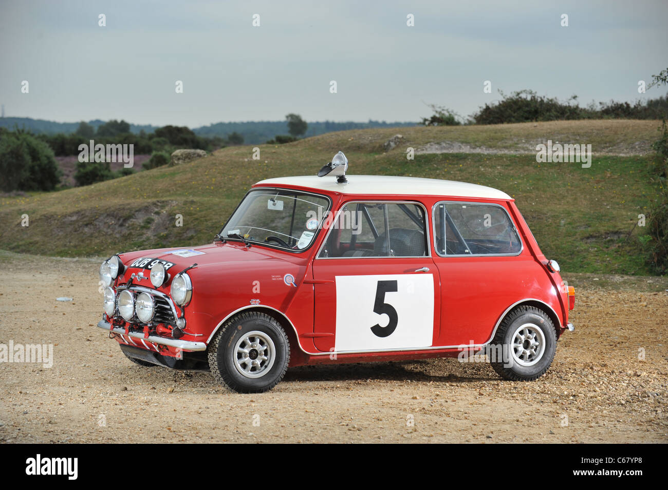 1966 mini cooper rally car hi-res stock photography and images - Alamy