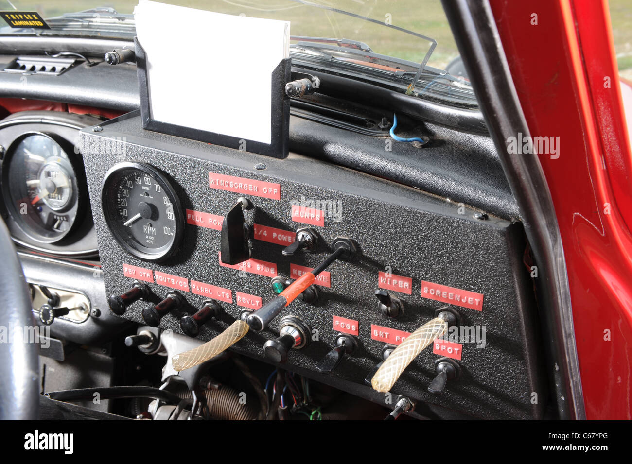 1966 Mini Cooper Rally Car High Resolution Stock Photography and Images ...