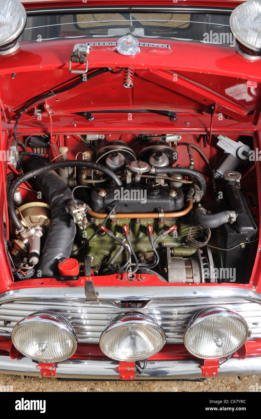 1964 mini cooper 1,275s rally saloon The ex works 1965 rac rally and ...