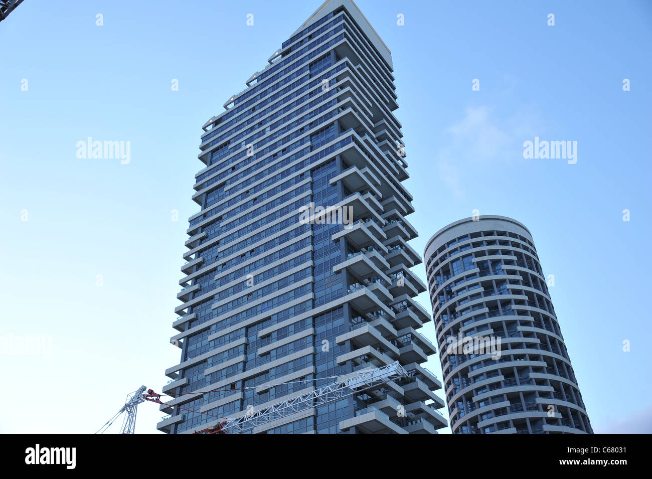 high building, skyscrapers , Middle East Stock Photo - Alamy