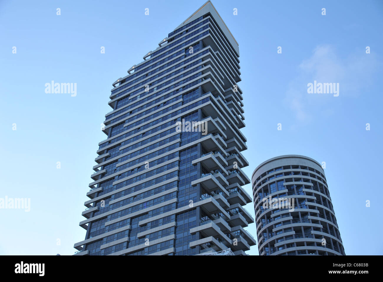 high building, skyscrapers , Middle East Stock Photo - Alamy