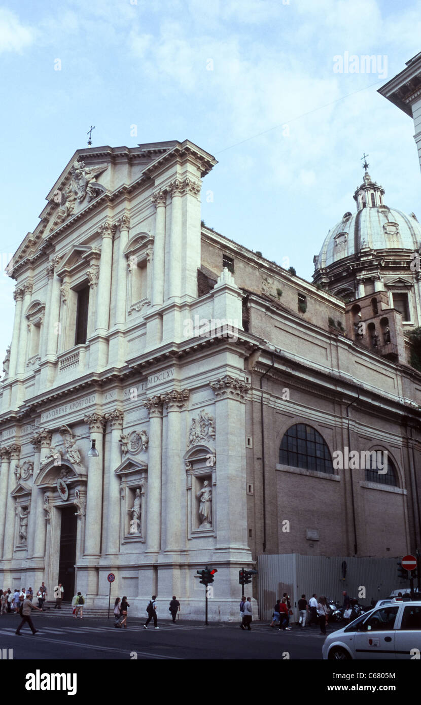 Sant'Andrea della valle, Rome Stock Photo - Alamy