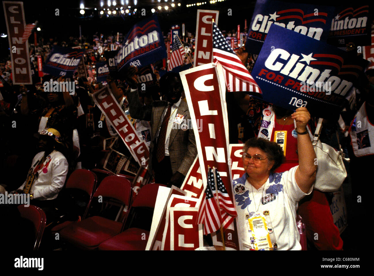 Bill clinton dnc 1992 hi-res stock photography and images - Alamy
