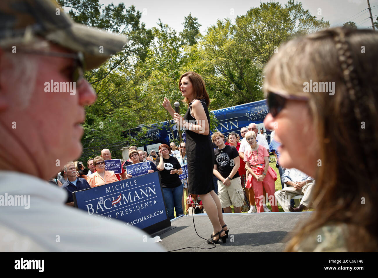Conservative Republican US Presidential candidate Michelle Bachmann ...