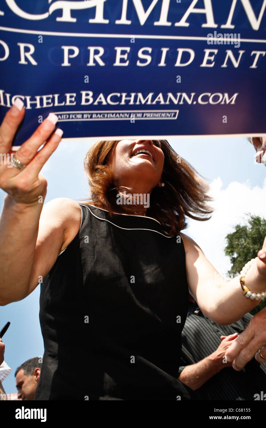 Conservative Republican US Presidential candidate Michelle Bachmann ...