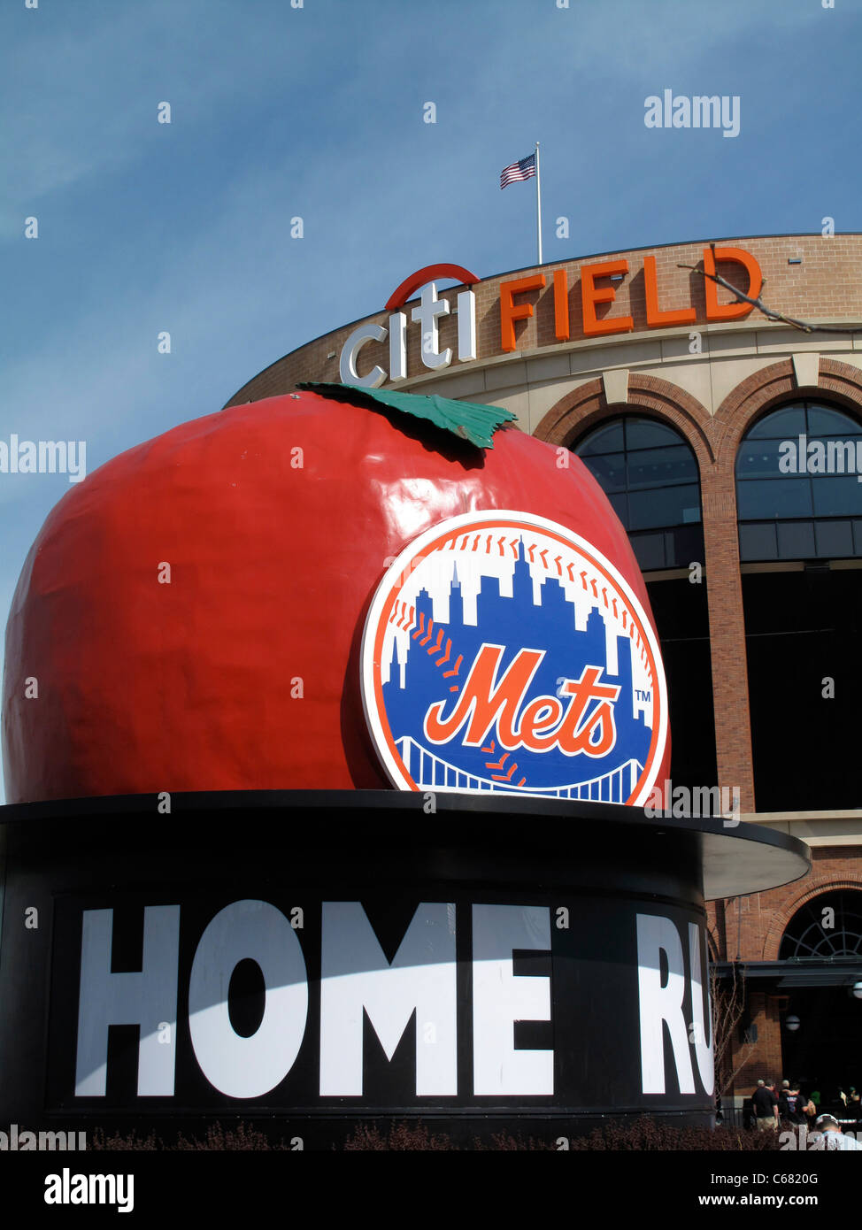 Home run apple at Citi Field, Flushing, NY Stock Photo - Alamy