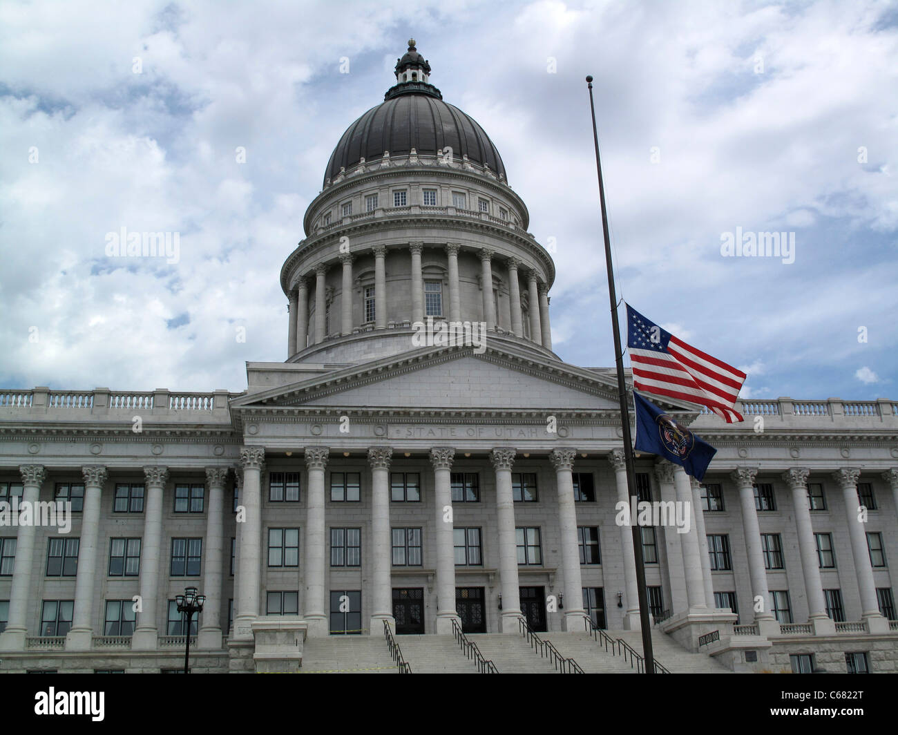 Utah state capitol salt lake city hi-res stock photography and images ...