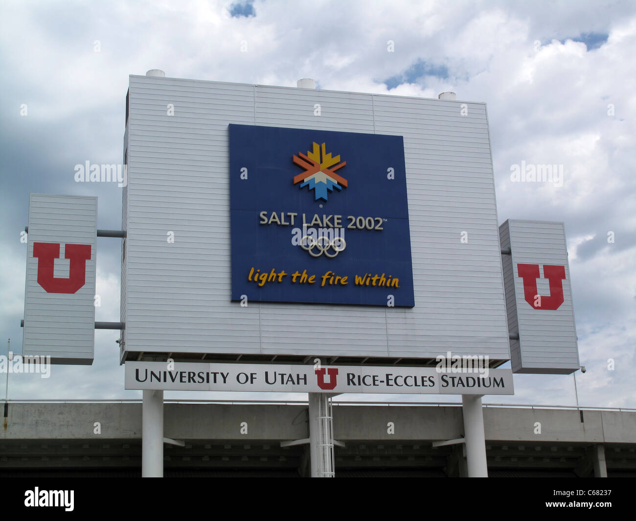 Rice-Eccles Stadium, Salt Lake City, UT Stock Photo - Alamy