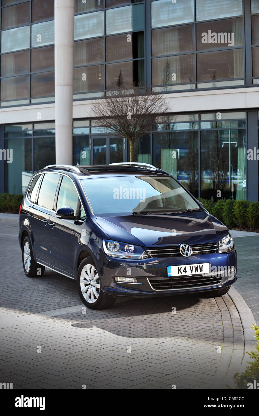 2011 new shape VVW Volkswagen Sharan 2.0 litre TDI bluemotion UK car ...
