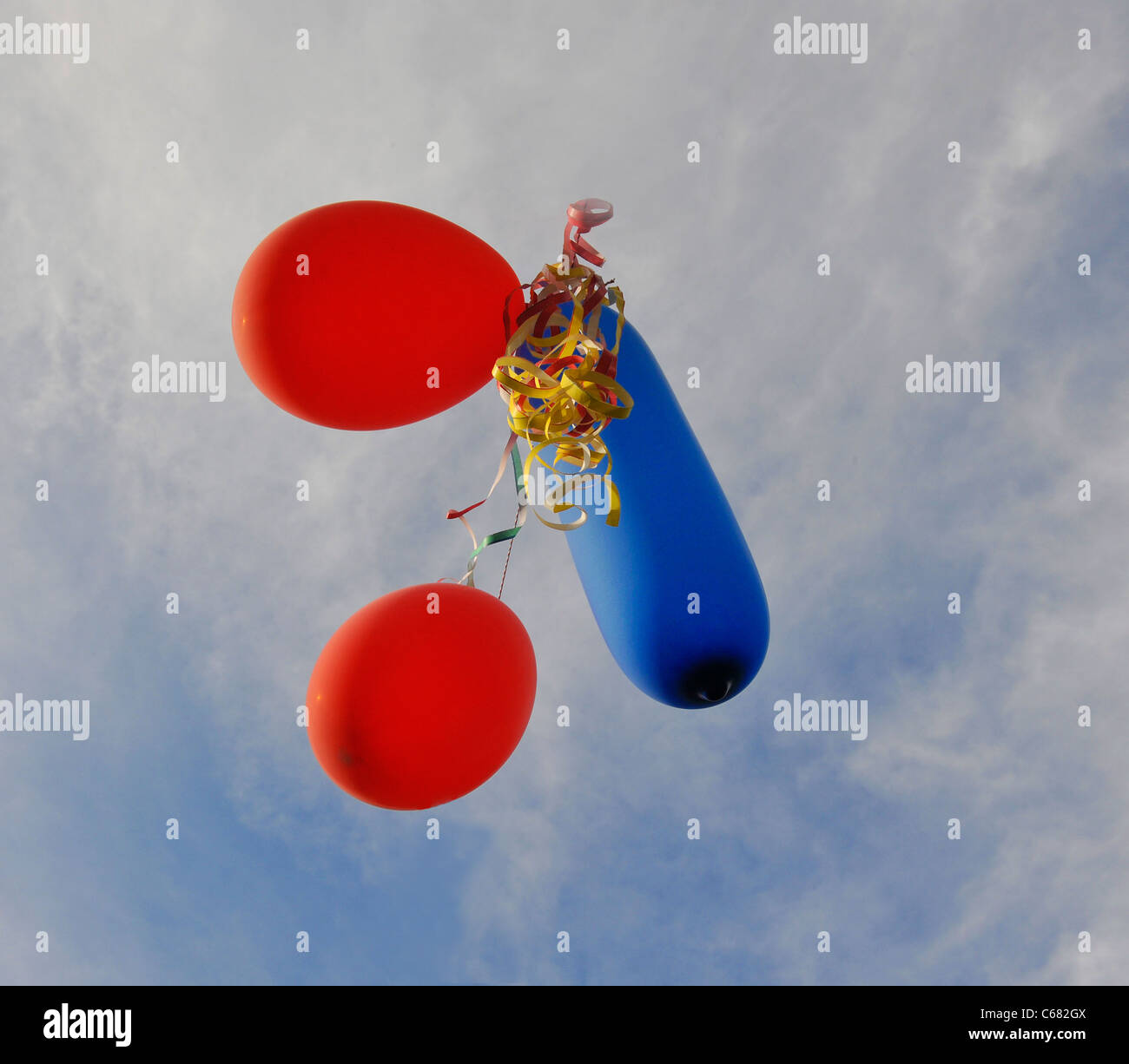 Balloon up in the air hi-res stock photography and images - Alamy