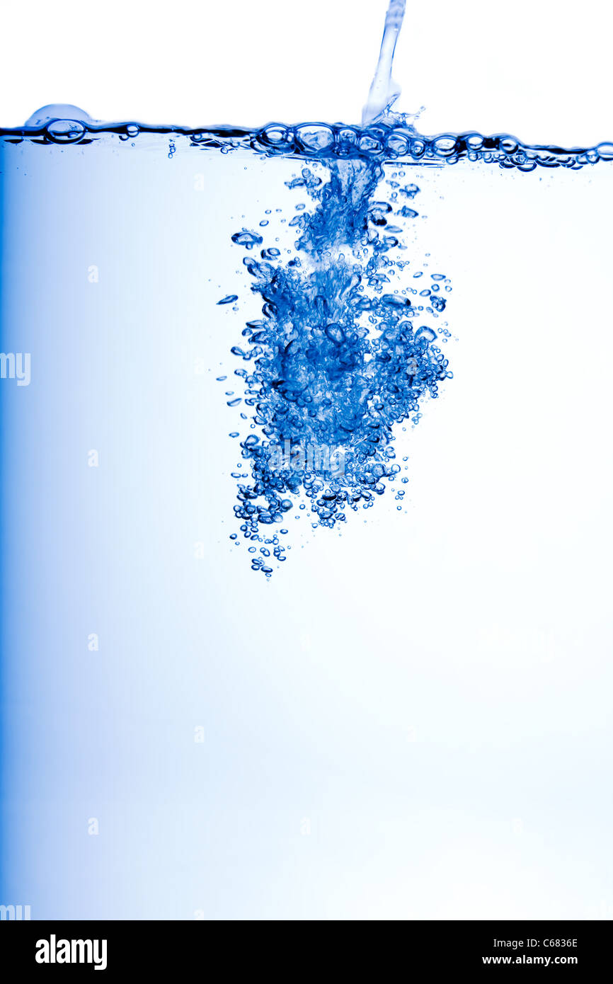 A water wave splash Stock Photo - Alamy