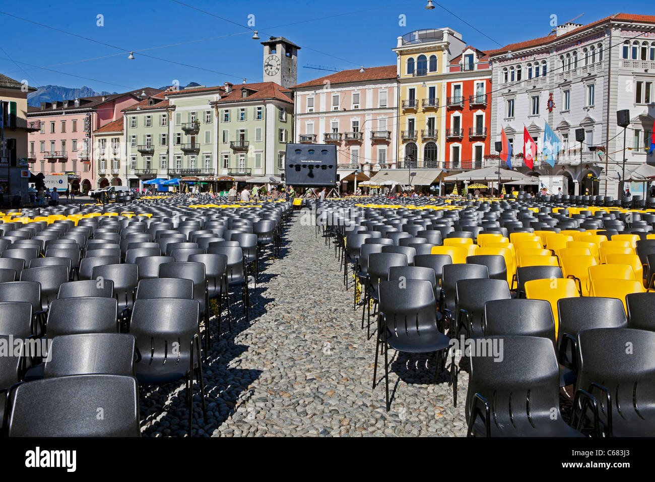 Switzerland locarno film festival hi-res stock photography and images ...