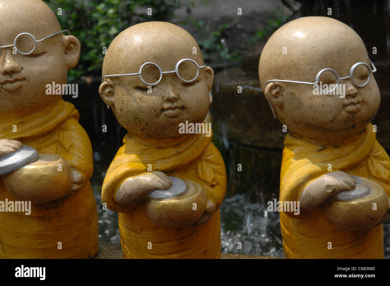 Golden Monk, Thailand Stock Photo - Alamy