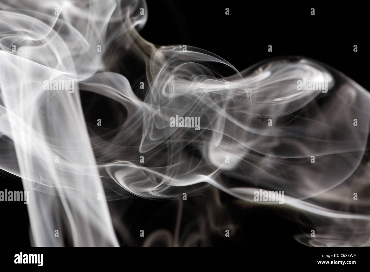 An abstract smoke pattern Stock Photo - Alamy