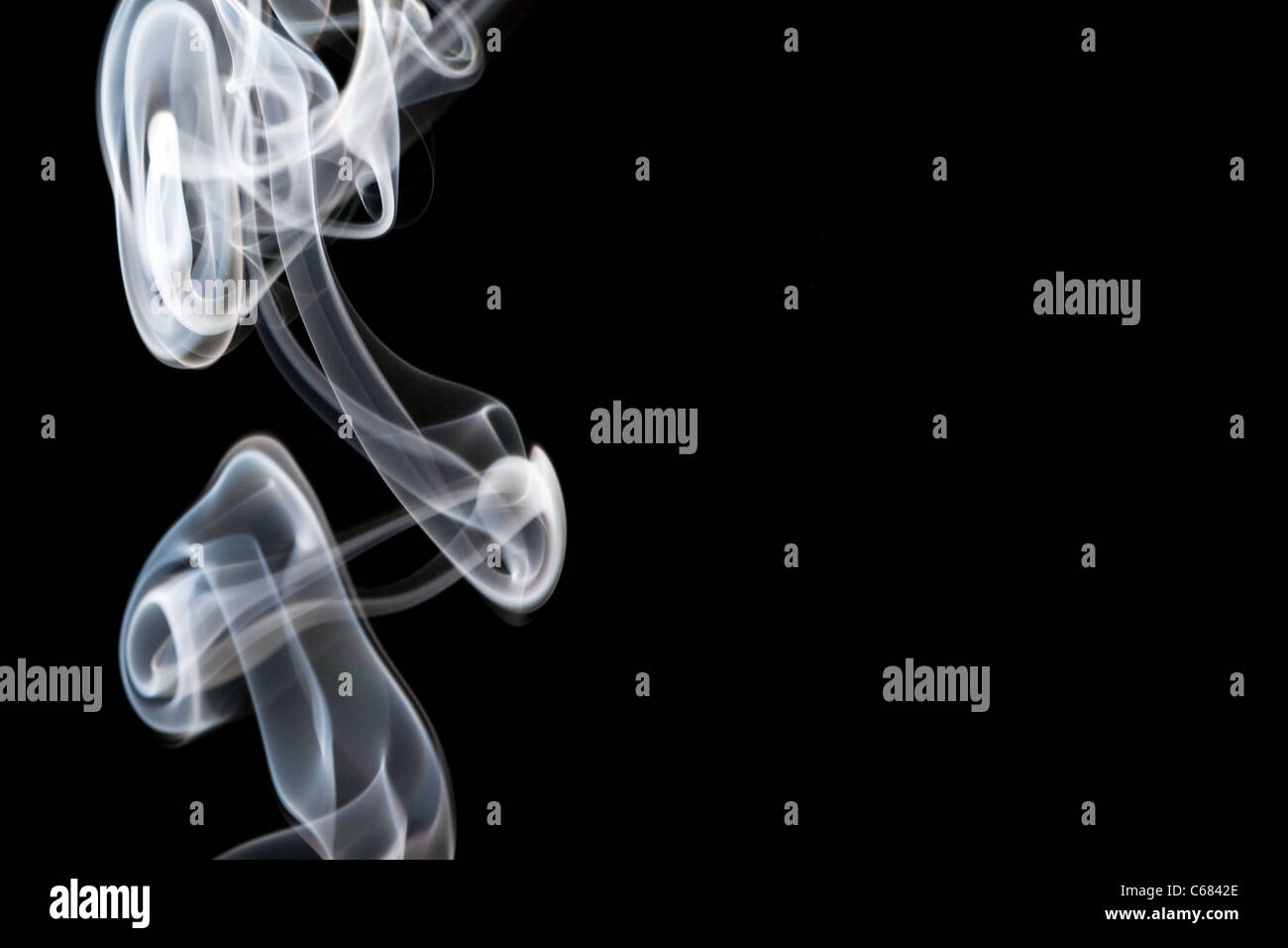 A black and white smoke background Stock Photo - Alamy