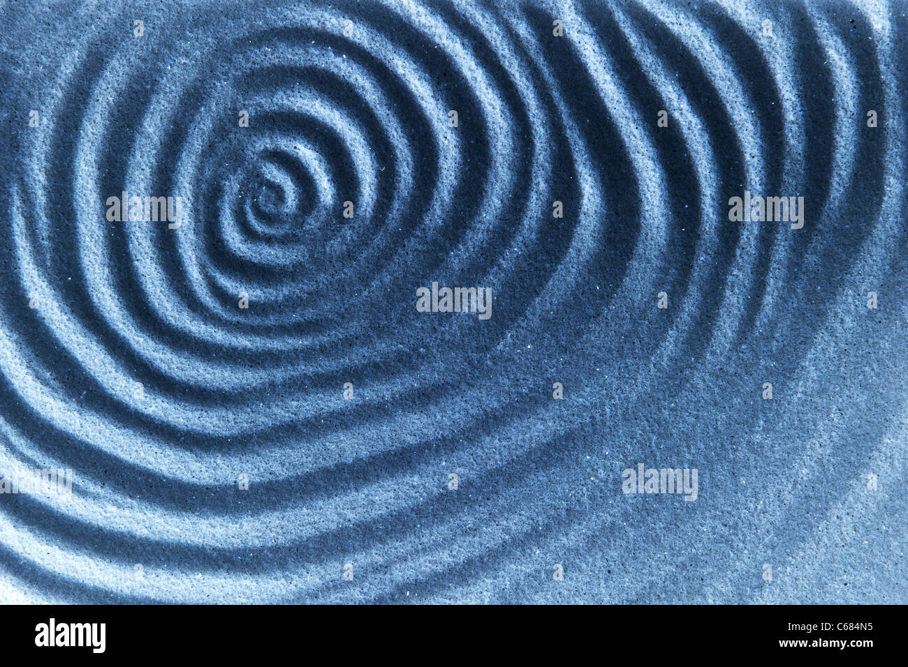 An abstrct blue sand ripple Stock Photo - Alamy