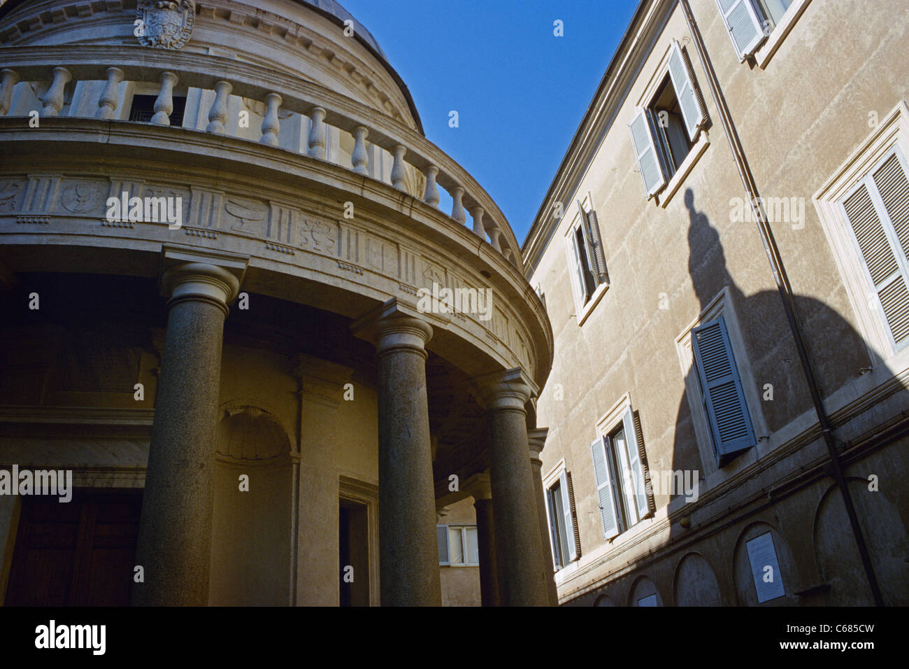 Temple of bramante rome hi-res stock photography and images - Alamy