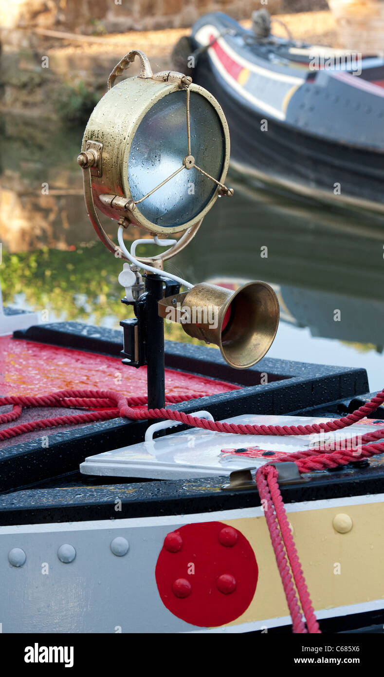 Narrowboat horn hi-res stock photography and images - Alamy