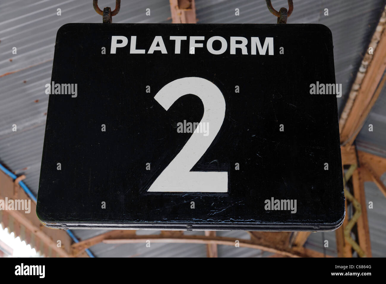 Sign At Railway Station Stock Photos & Sign At Railway Station Stock ...