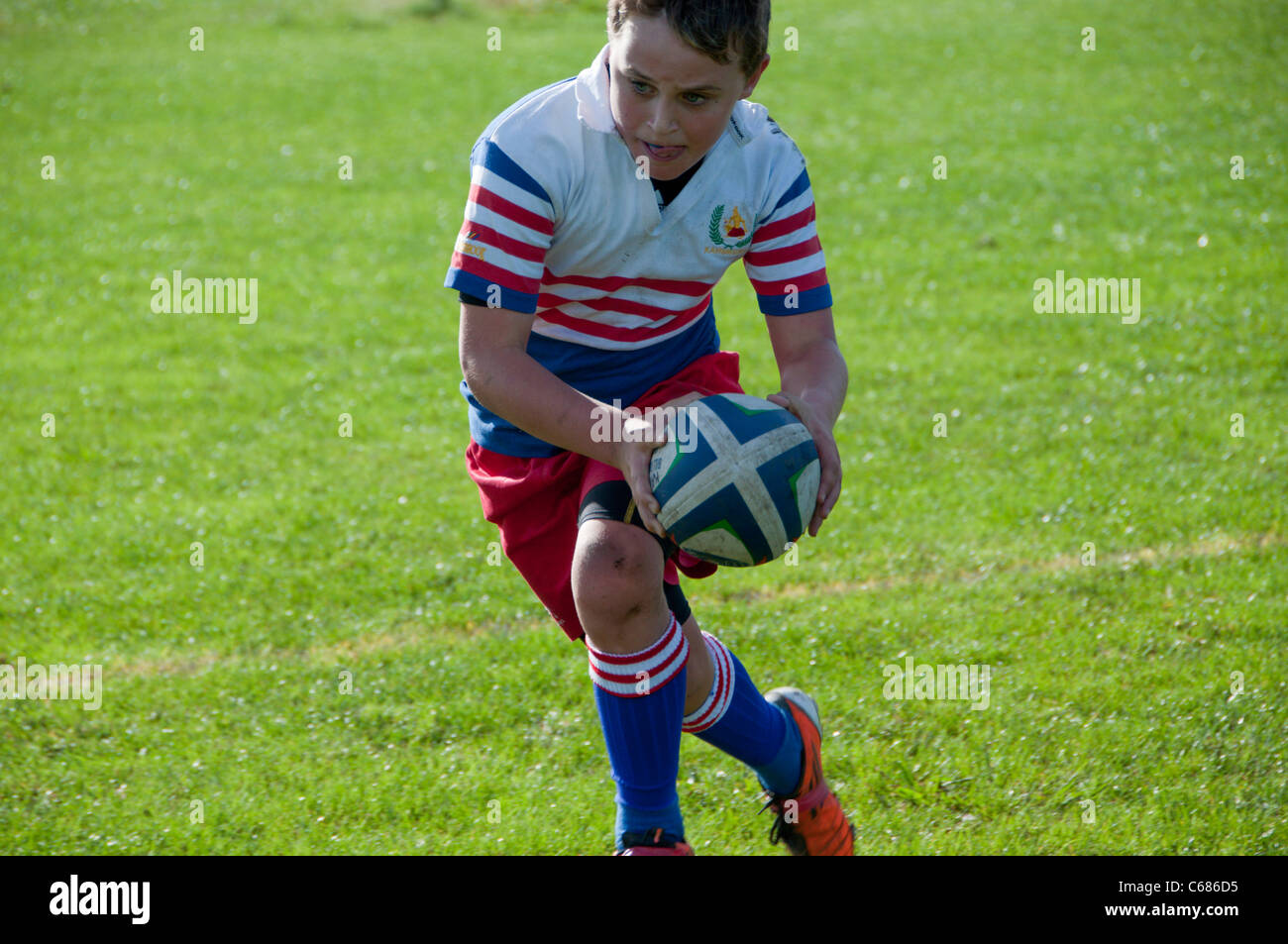 junior rugby player Stock Photo - Alamy