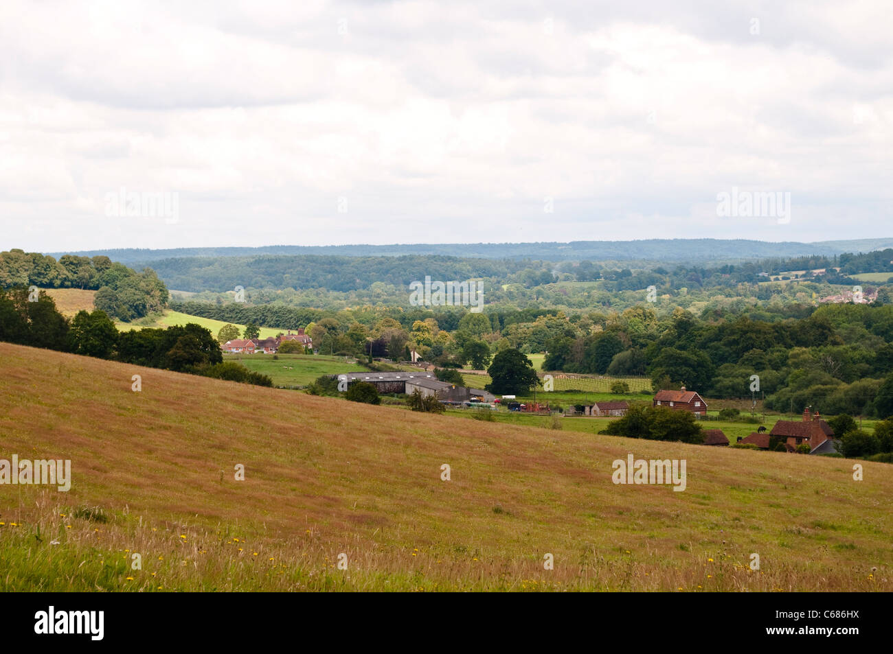 Uk farm landscape hi-res stock photography and images - Alamy
