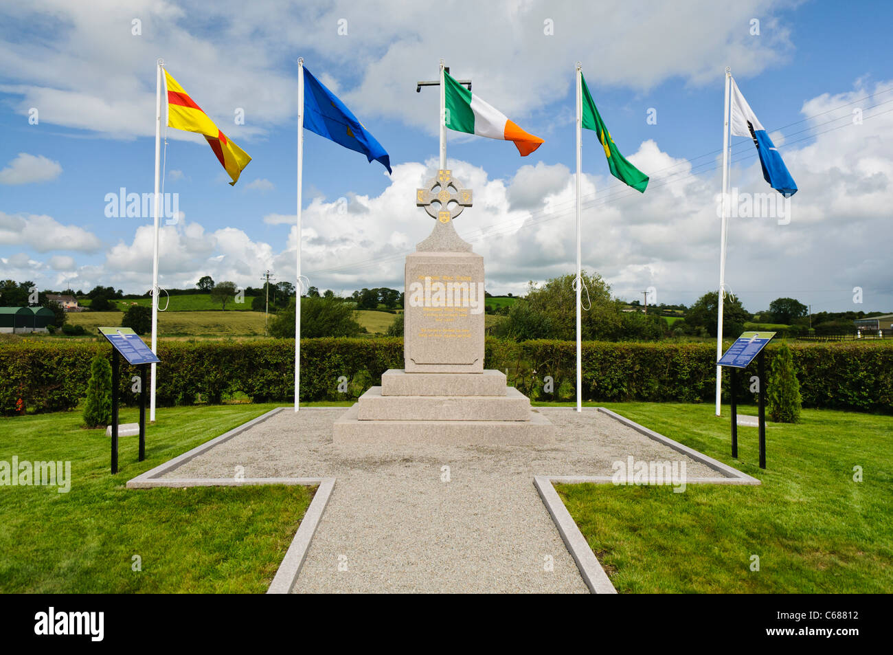 Memorial to the 1981 Irish hunger strikers Stock Photo - Alamy