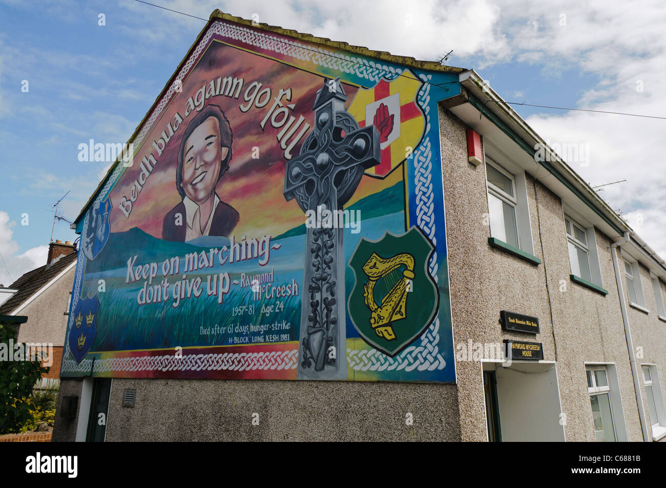 Hunger strike mural hi-res stock photography and images - Alamy