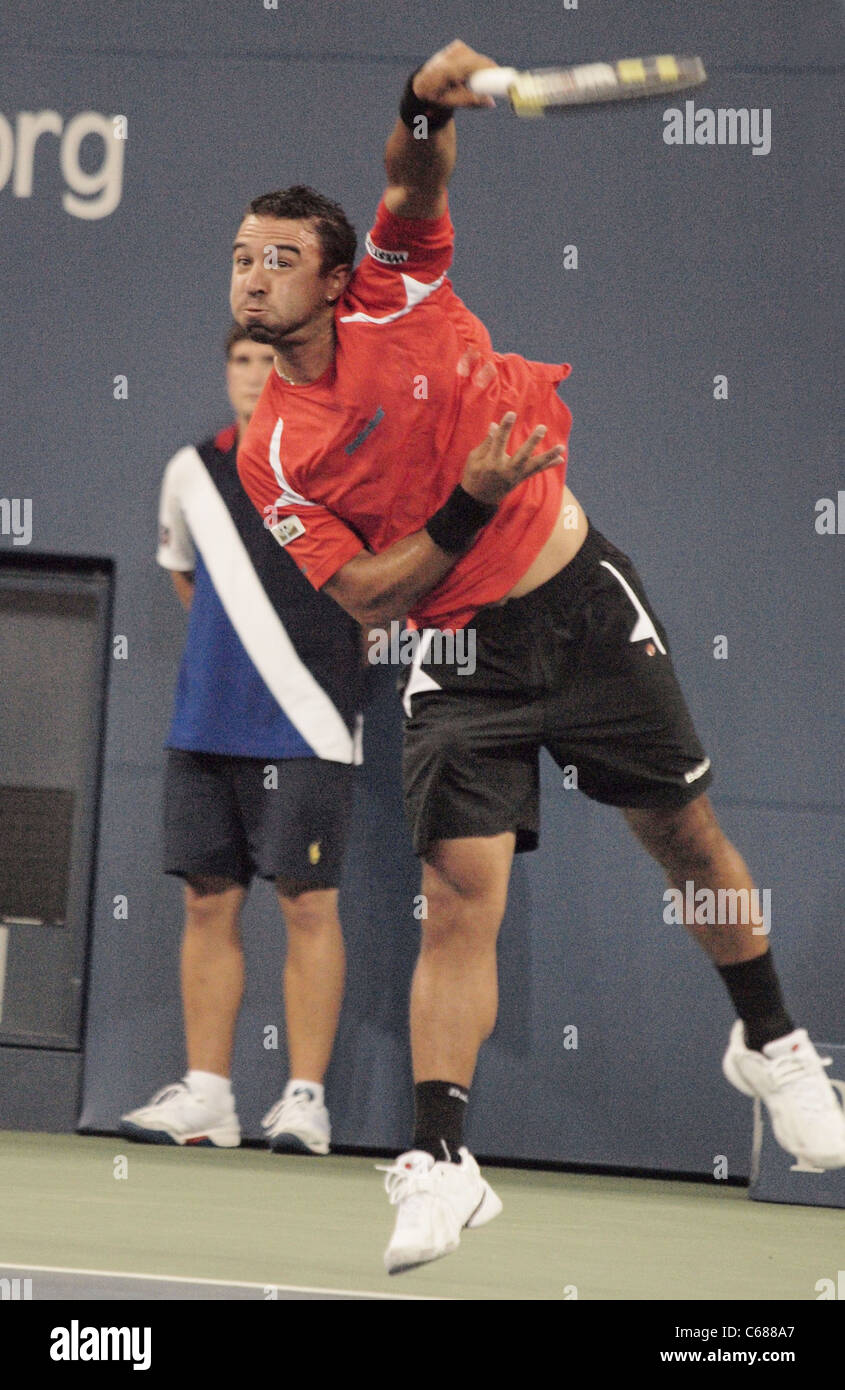 Brian Dabul in attendance for 2010 U.S. Open Opening Night Ceremony ...