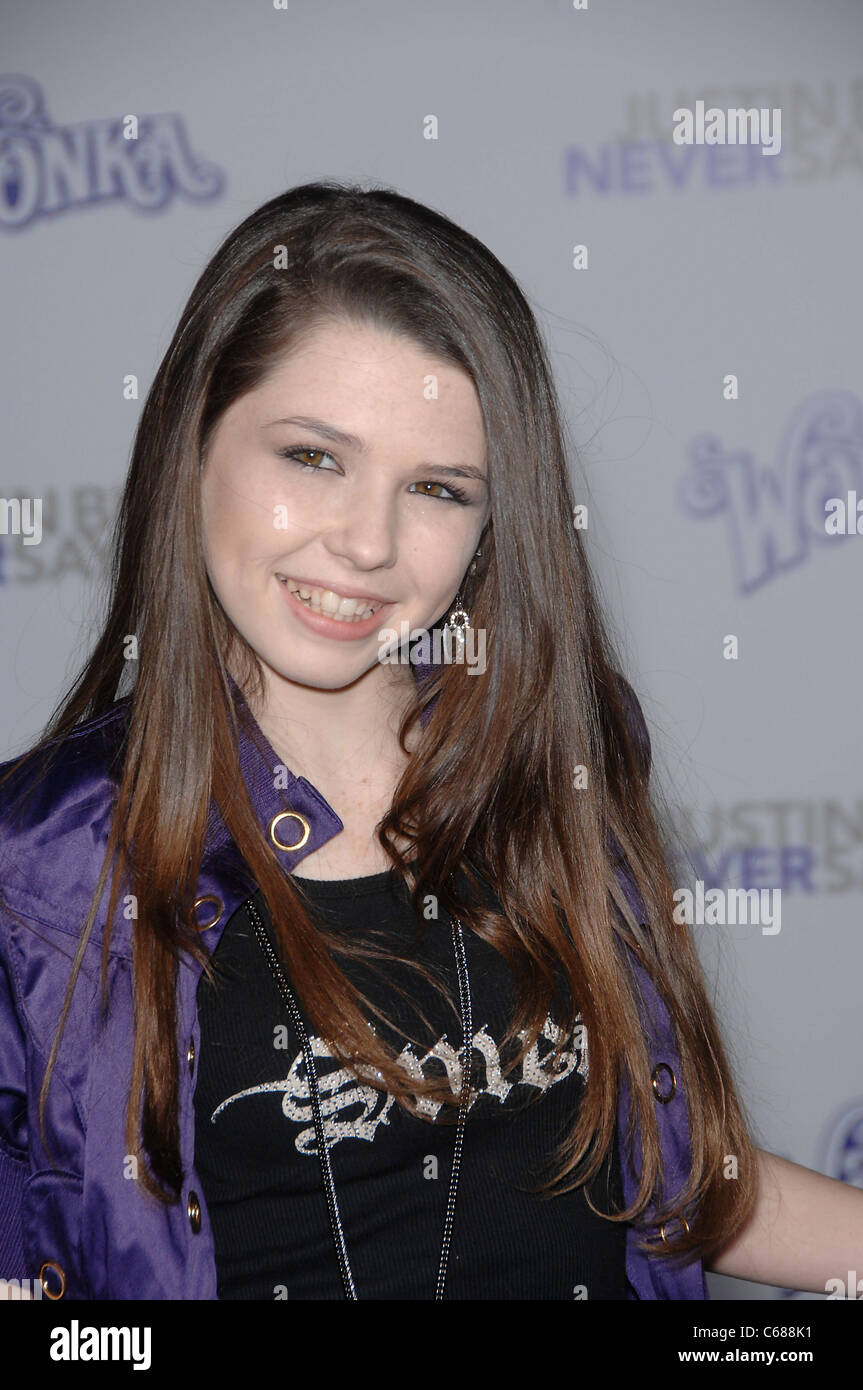 Saige Ryan Campbell at arrivals for JUSTIN BIEBER: NEVER SAY NEVER ...