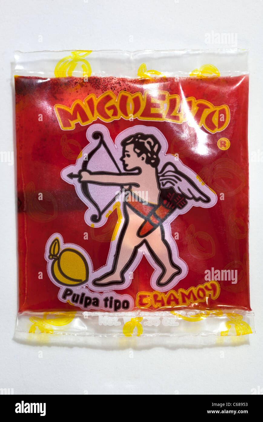 Miguelito Chilli Sweets popular with children in Mexico City Stock ...