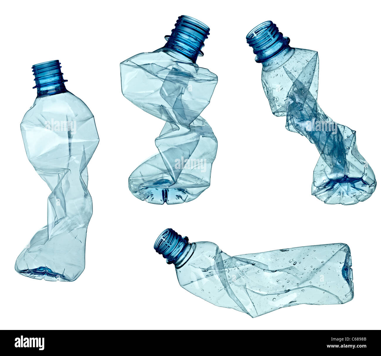 collection of various empty plastic bottles Stock Photo - Alamy