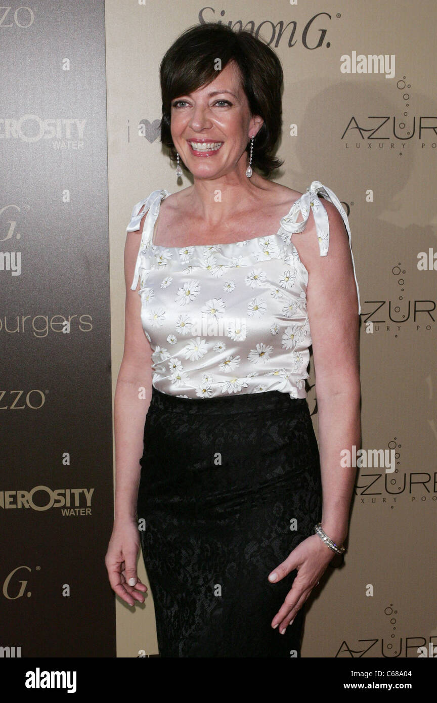 Allison Janney at arrivals for Simon G. Jewelry Summer Soiree at AZURE ...
