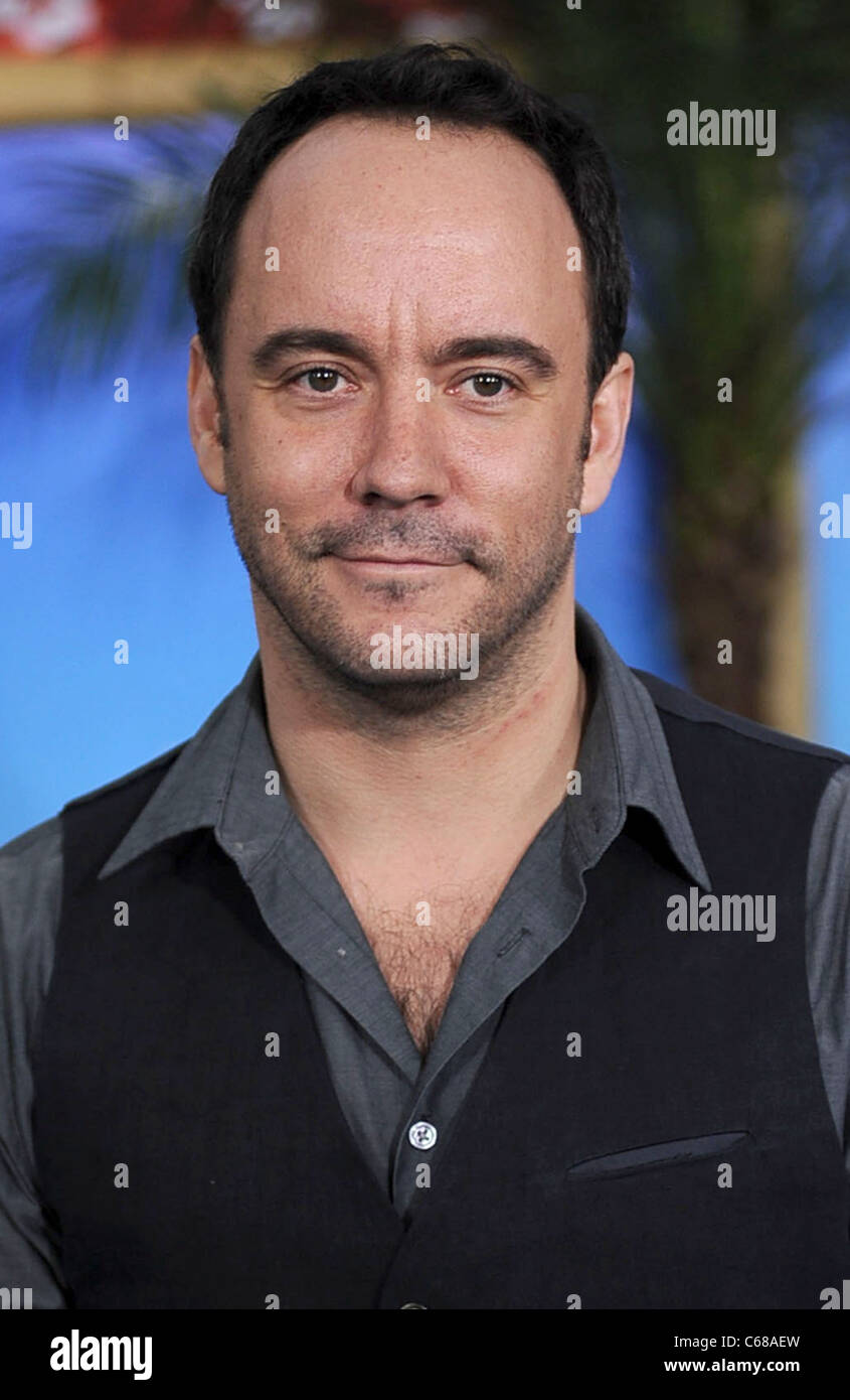 Dave Matthews at arrivals for JUST GO WITH IT Premiere, The Ziegfeld ...