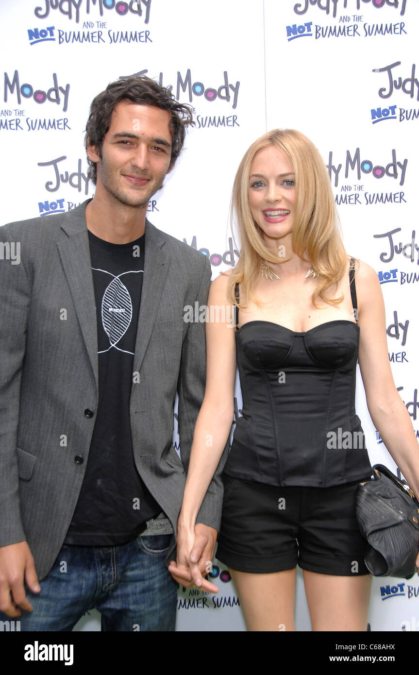 Yaniv Raz, Heather Graham at arrivals for JUDY MOODY AND THE NOT BUMMER ...