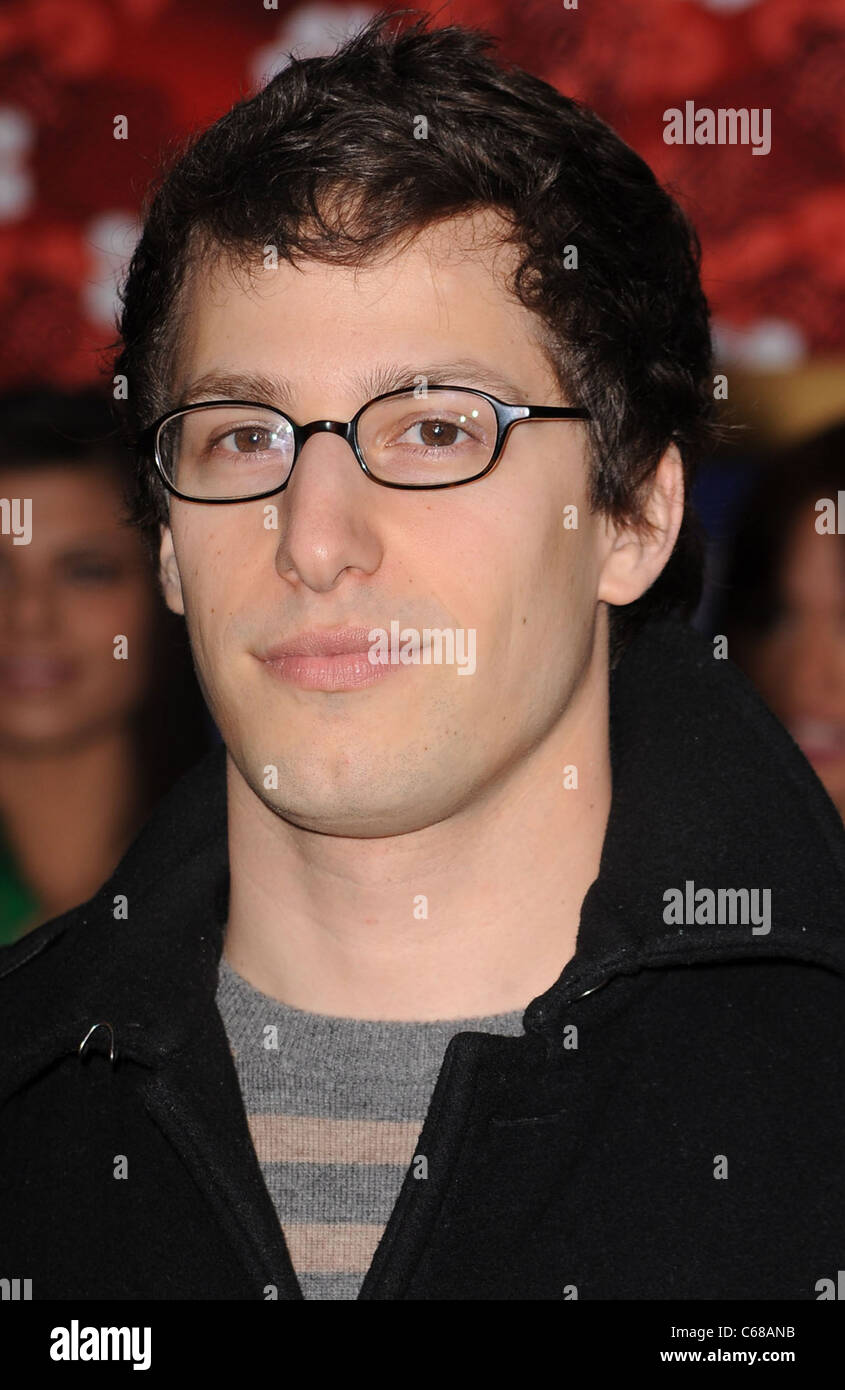 Andy Samberg at arrivals for JUST GO WITH IT Premiere, The Ziegfeld ...