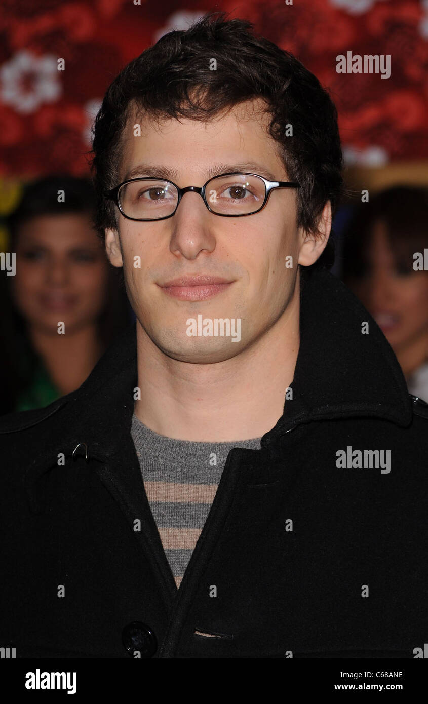 Andy Samberg at arrivals for JUST GO WITH IT Premiere, The Ziegfeld ...